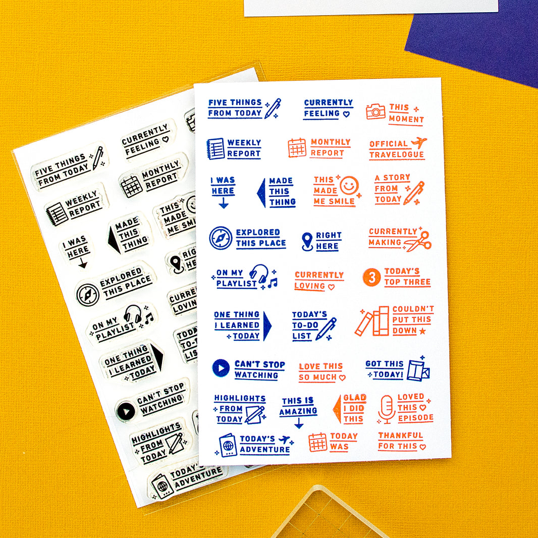Clear Stamps – Everyday Explorers Co.