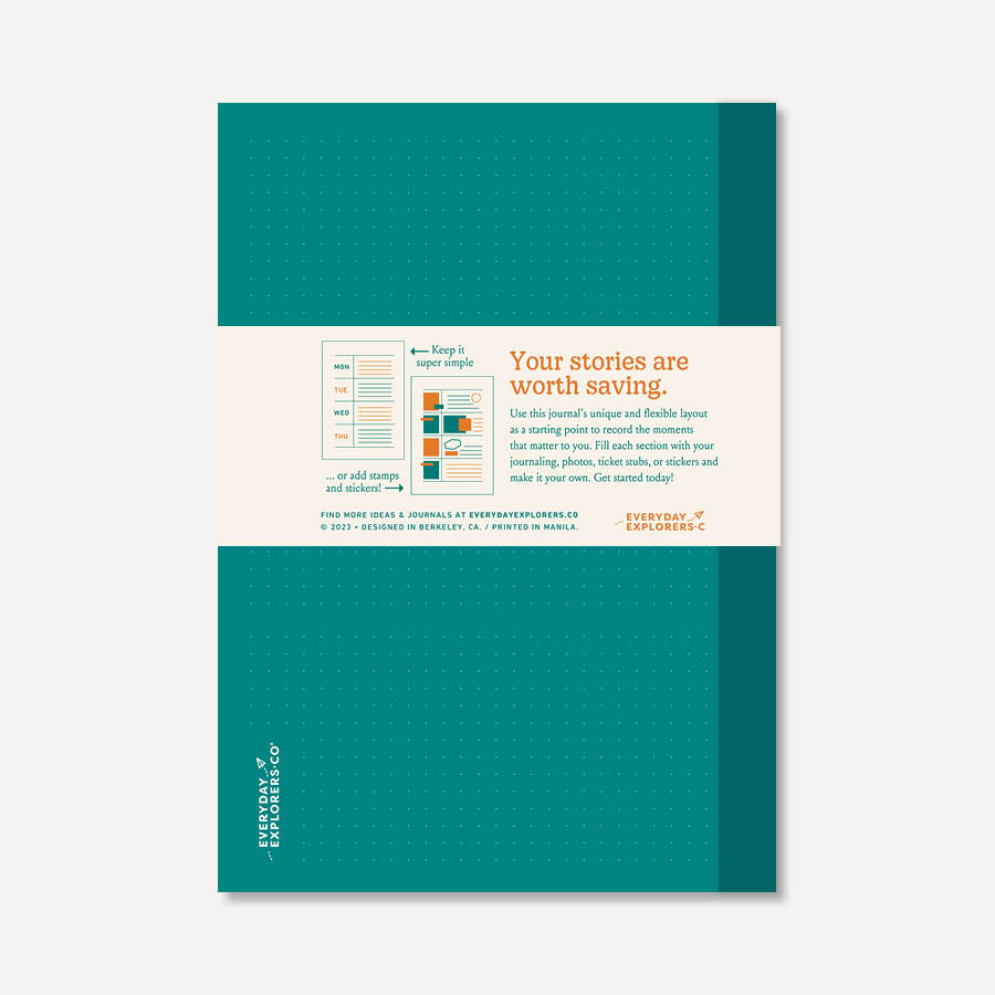 Format Series Journals: Week - A5 Journal – Everyday Explorers Co.