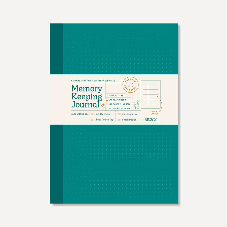 Format Series Journals: Week - A5 Journal – Everyday Explorers Co.
