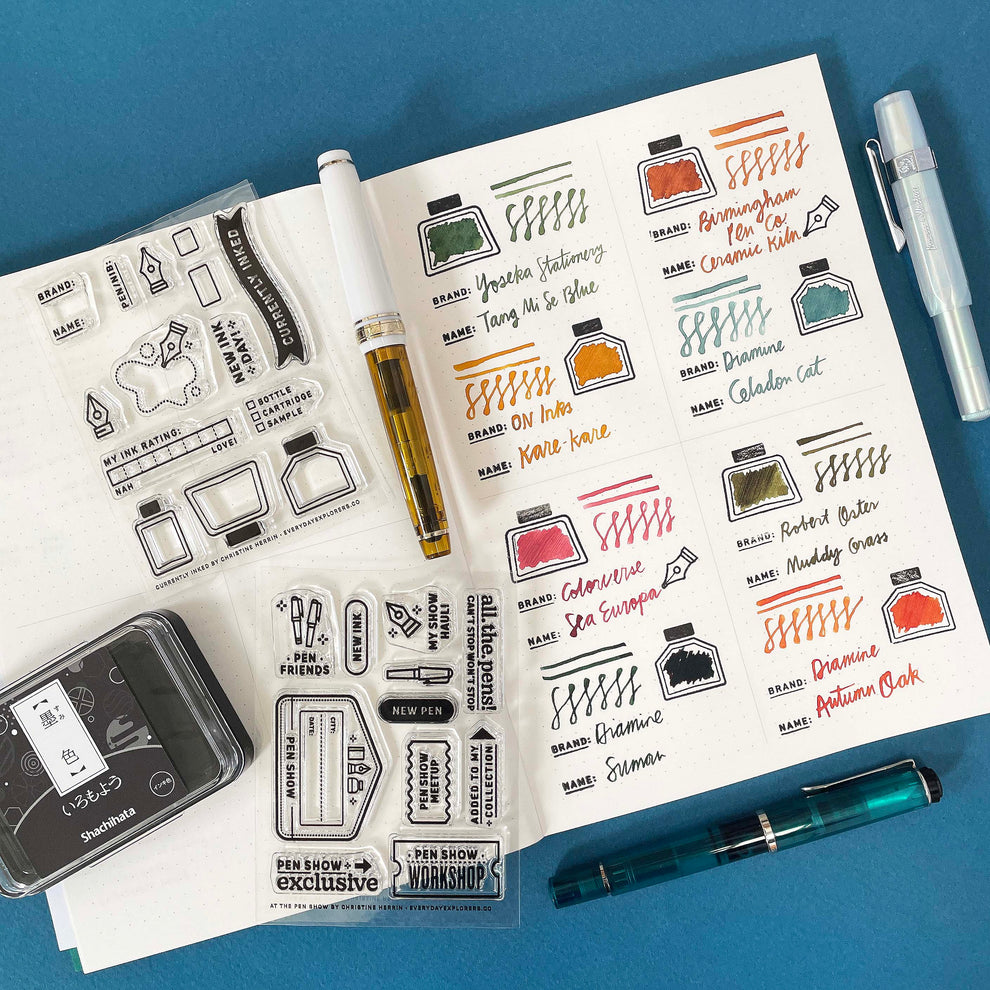 Currently Inked - 3x4 Clear Stamp Set – Everyday Explorers Co.
