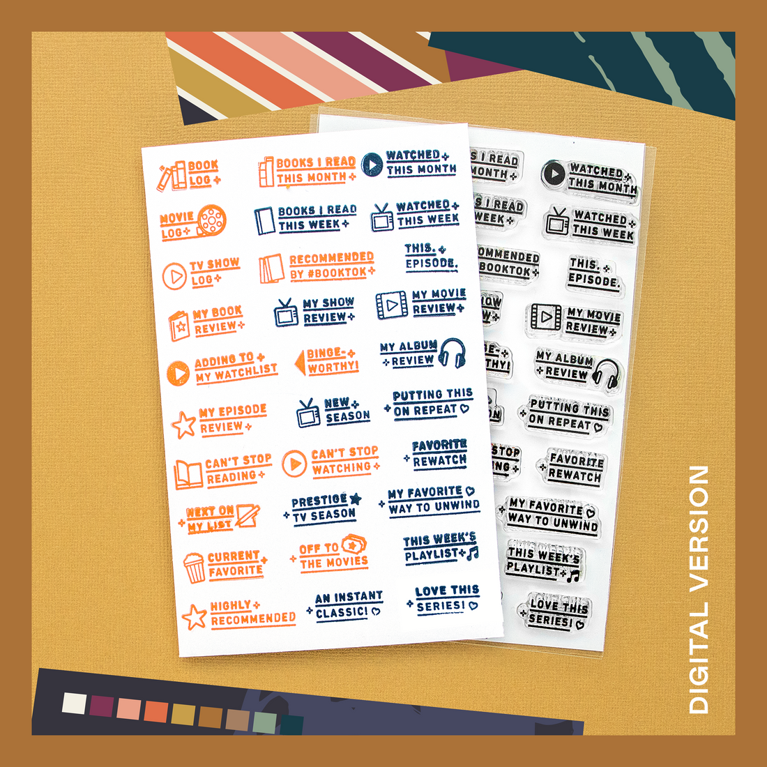 Media Prompts - Digital Stamp Set – Everyday Explorers Co.