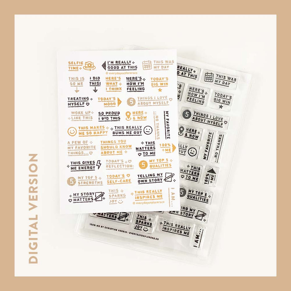 29 Prompts - Digital Stamp Set – Everyday Explorers Co.