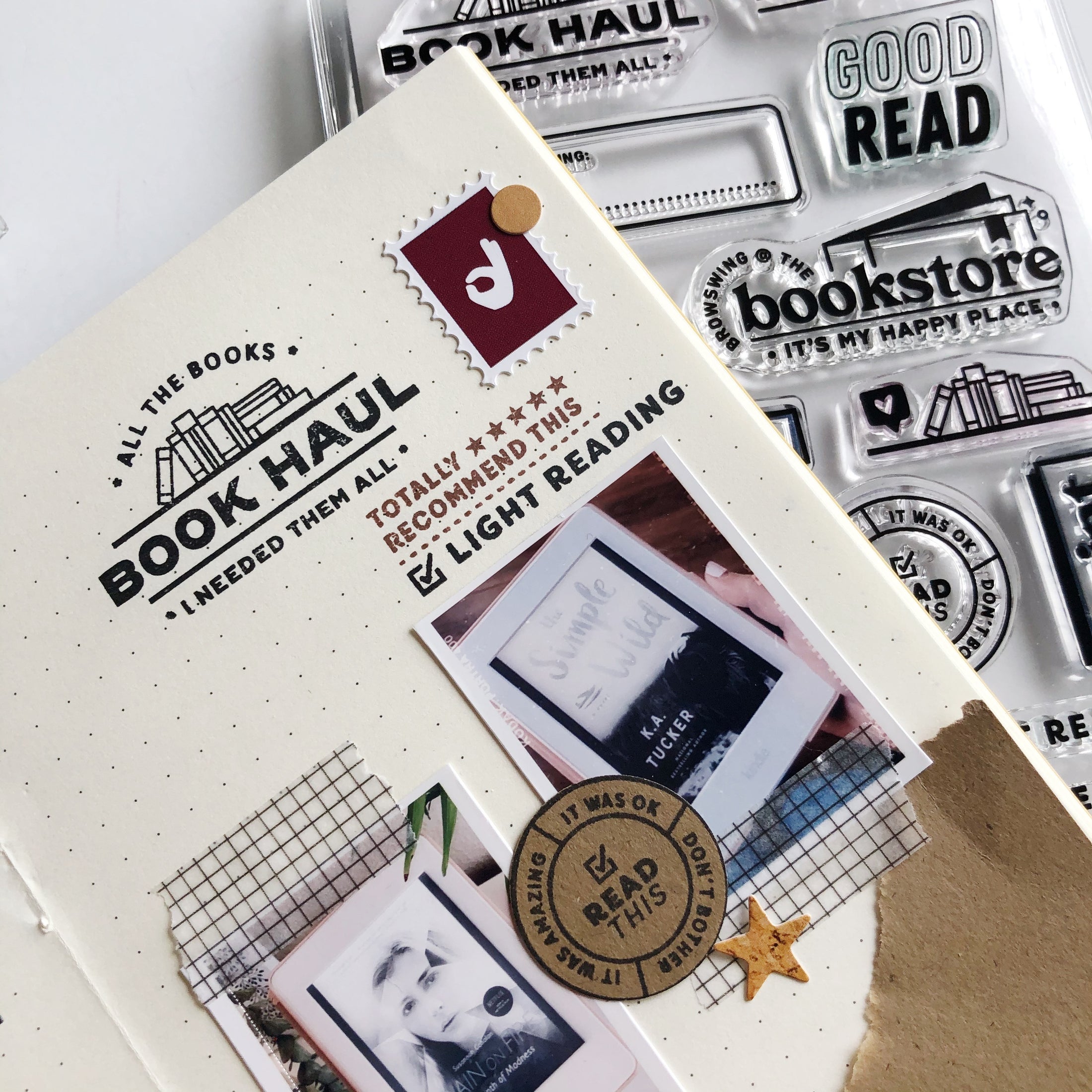 "Good Reads" - 4x6 Clear Stamp Set by Christine Herrin – Everyday ...