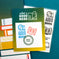 All the New Books - 3x4 Clear Stamp Set – Everyday Explorers Co.
